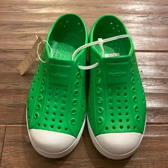 Native | Shoes | Native Kids Jefferson Shoe In Grasshopper Green ...